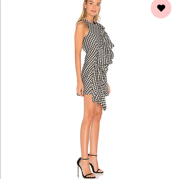 REVOLVE | Dresses | Nwot Petersyn Revolve Ariana Statement Gingham ...